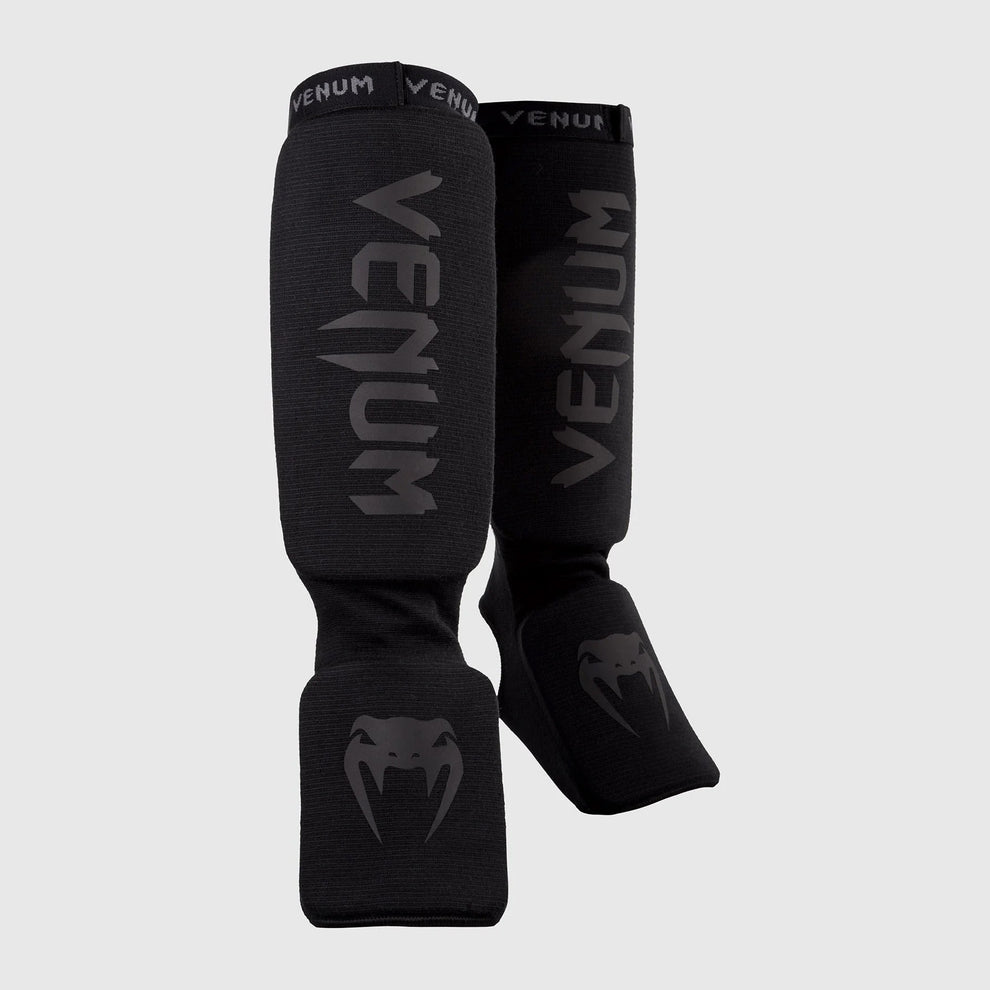 Venum Kontact Shin Guards - Black/Black – The Fight Club